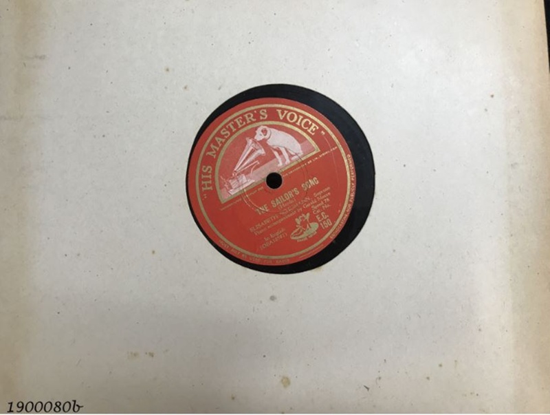 Record, The Sailor's Song / She Never Told Her Love; His Master's Voice ...