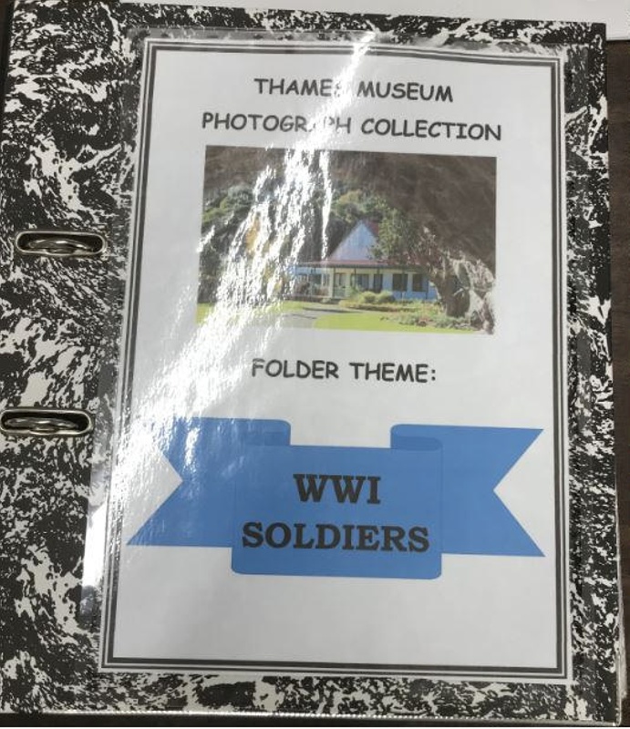 Folder, Photos WWI Soldiers; Thames Museum; TM PF.04 | eHive