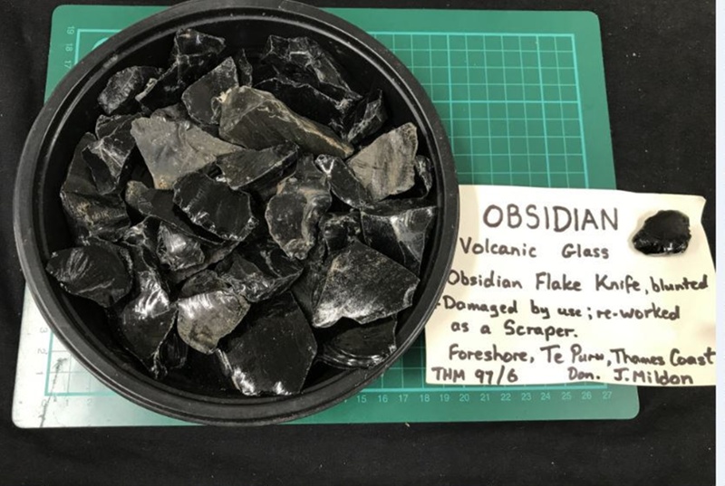 Obsidian, pieces; 97.6 | eHive