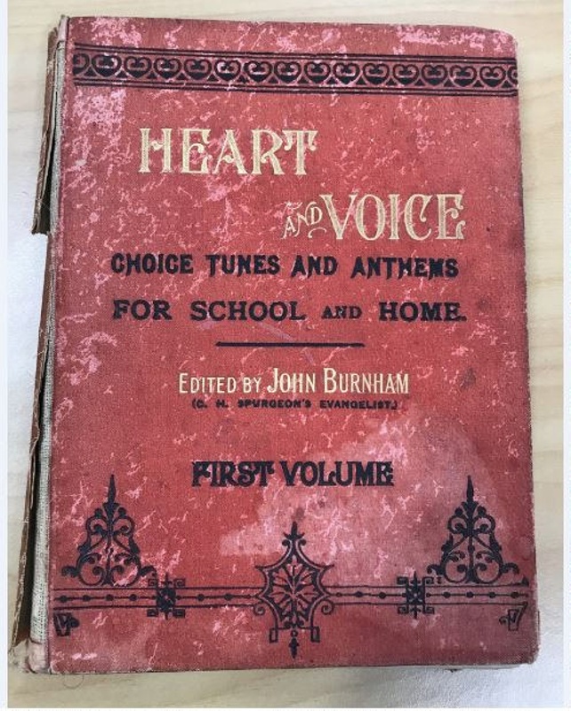 Book, Heart and Voice; John Burnham; 2021.268.01 | eHive