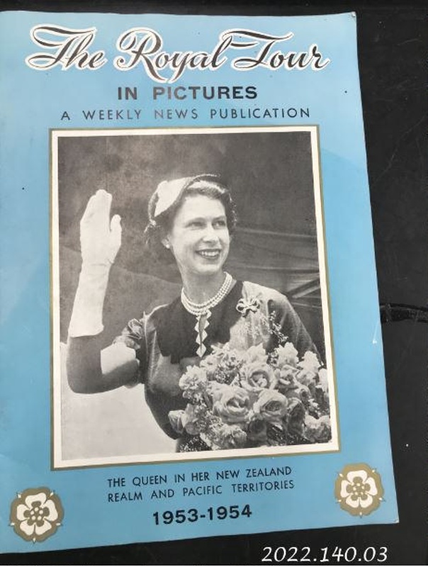 Booklet, The Royal Tour in Pictures; The Weekly News; 1954; 2022.140.03 ...