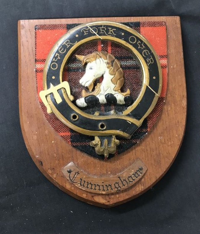 Plaque, Cunningham Family Crest; Medlock & Craik Ltd; 2024.060.01 | eHive