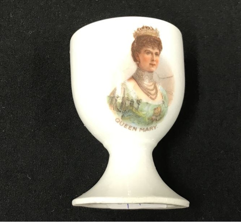 Egg Cup, Queen Mary; unknown; 2012.116 | eHive