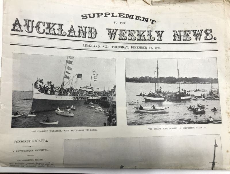 Newspaper, partial copies; Auckland Weekly News; 1900; 2023.172.04 | eHive