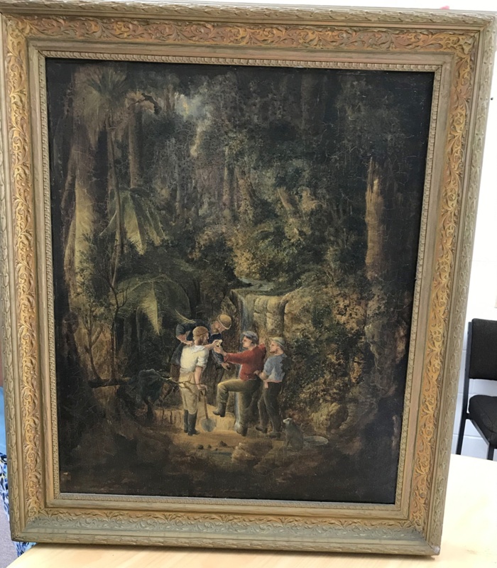 Painting, Gold Discovered Thames; Henry Dunn Driver; 1880s; 2021.006.01 ...