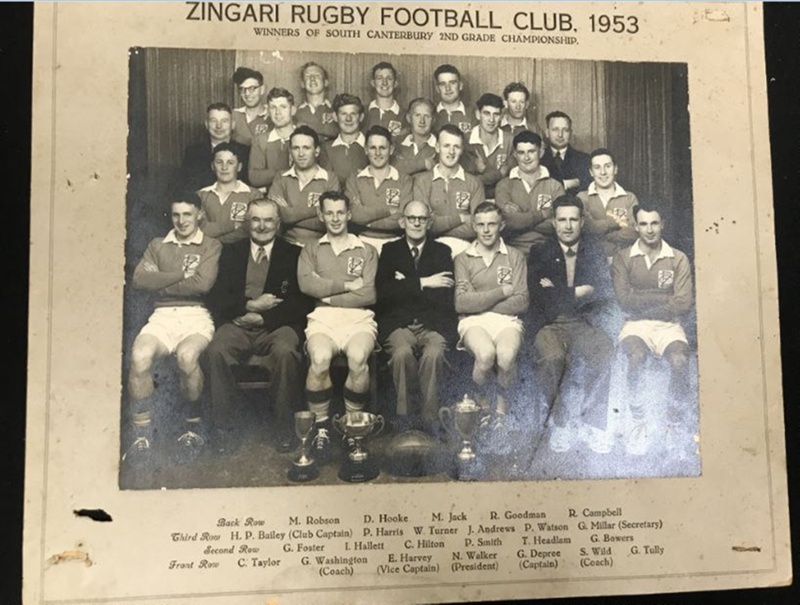 Photograph, Zingari Rugby Football Club; unknown; 1953; 2015.034 | eHive