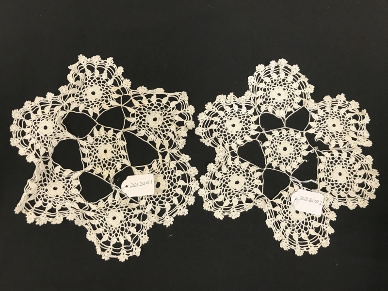 Doily Set; unknown; 2021.261.05.1-.2 | eHive