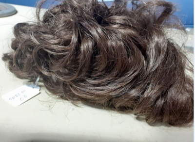Wig, brown; Fifi; 2024.011.03 | eHive