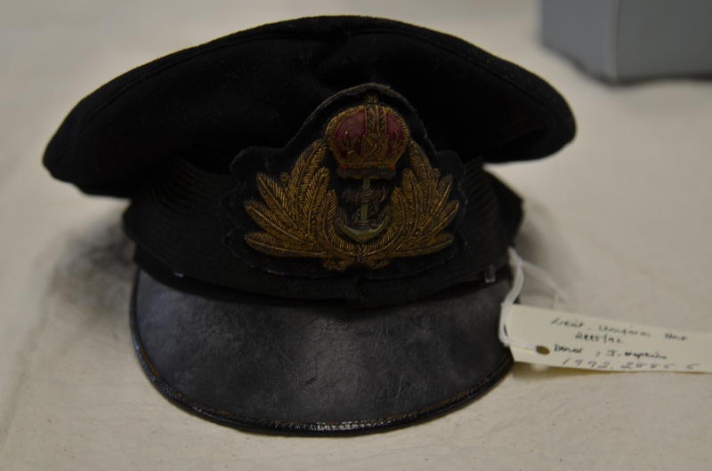 Cap, naval; Sanders & Brightman; 1992.2885.5 | eHive