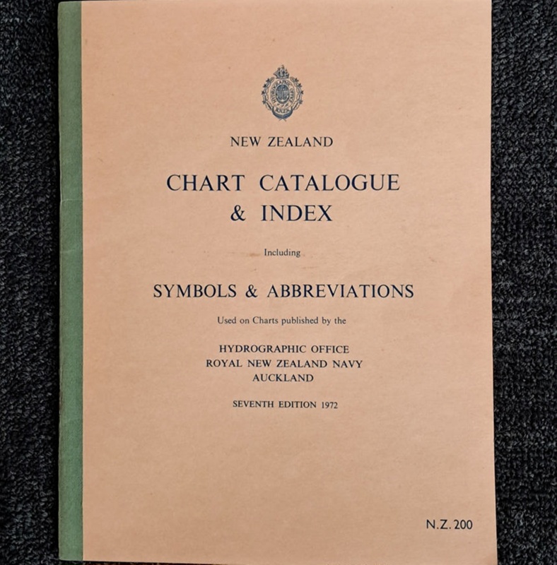 NEW ZEALAND CHART CATALOGUE & INDEX; 1972; M1266.E3 | eHive