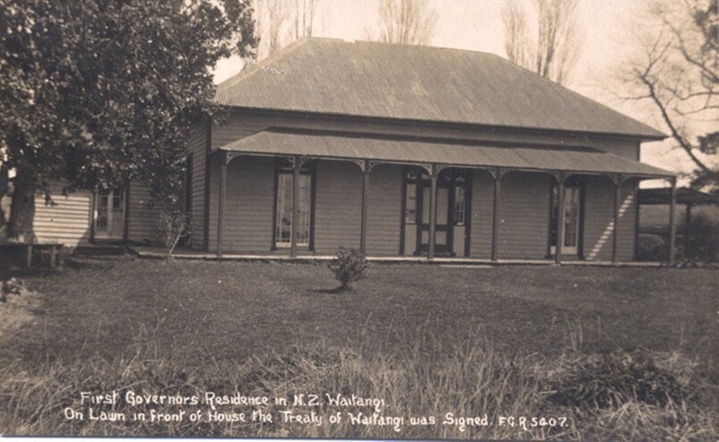 Photo: Waitangi, Treaty House, (?1920's); 97/1304 | eHive