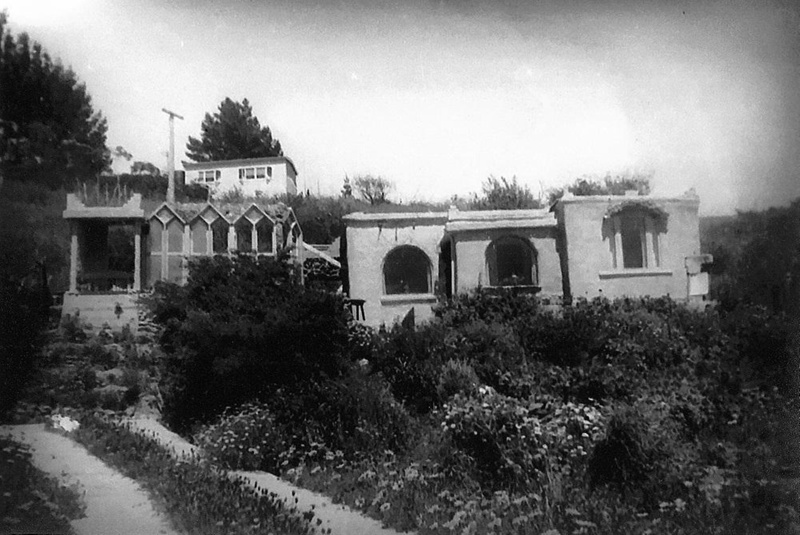 Photo: 'Puawananga' adobe cottage, Long Beach Russell NZ; Hazel ...