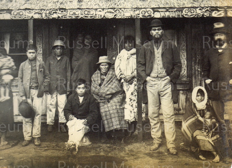 Photo: Tepaea Hinerangi or Guide Sophia and Tuhorangi people; 10/162 ...