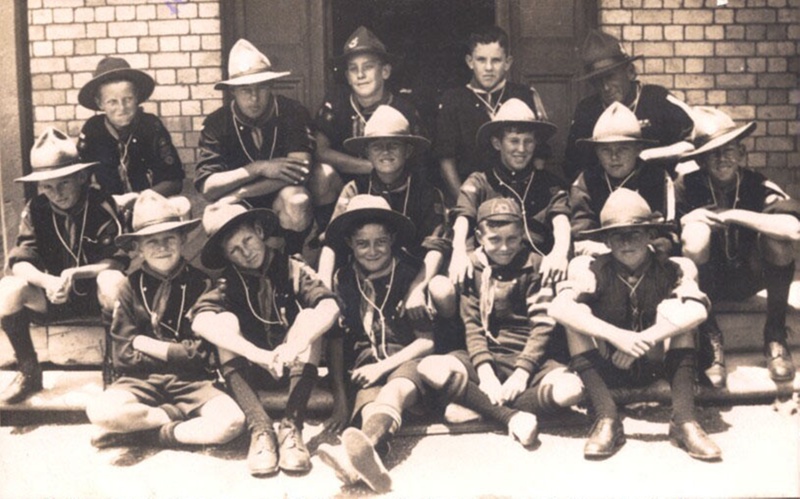 Photo: Boy Scout group; 97/778 | eHive