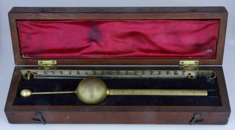Saccharometer; Long, Joseph; Early-Mid 19th Century; 2003/014.2 | eHive