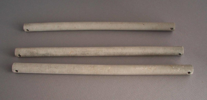 Radiator bars; Crown Lynn Potteries Limited; 1940-1955; 2009.1.1793.1-3 | eHive
