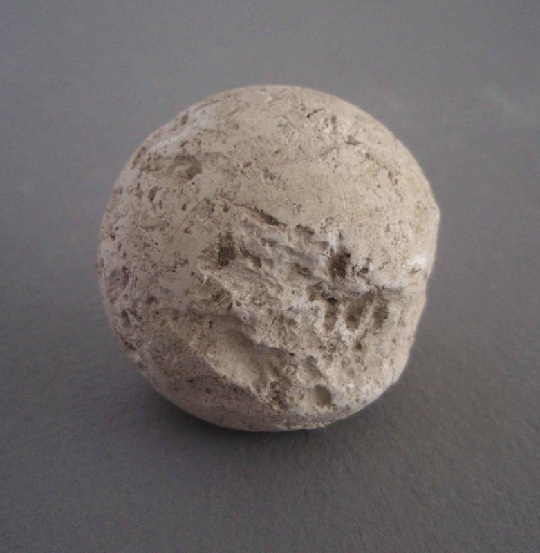 Plaster model - sphere; Crown Lynn Potteries Limited; 1940-1960; 2009.1.1393 | eHive