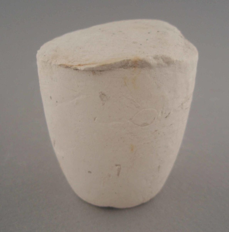 Plaster model - egg cup; Crown Lynn Potteries Limited; 1960-1989; 2009. ...