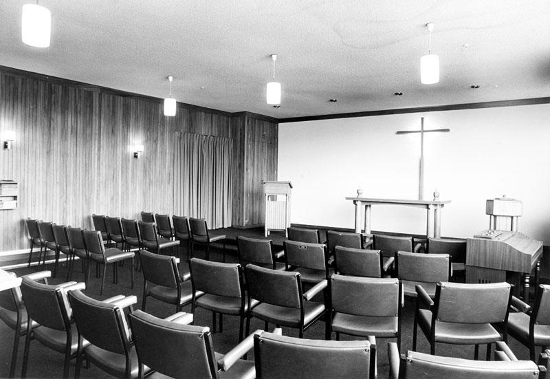 Photograph, Hospital Chapel; 1970-1979; ADHB 2011-439 | eHive