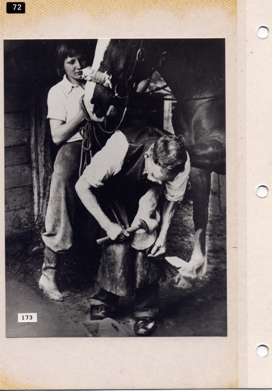 MR WILLIAM STONE BLACKSMITH 1950s; EHHTM-2009-01931 | eHive