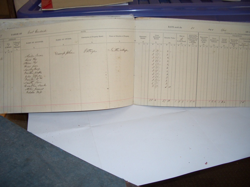 Rate Book 1881; EHHTM-CIMG0493 | eHive