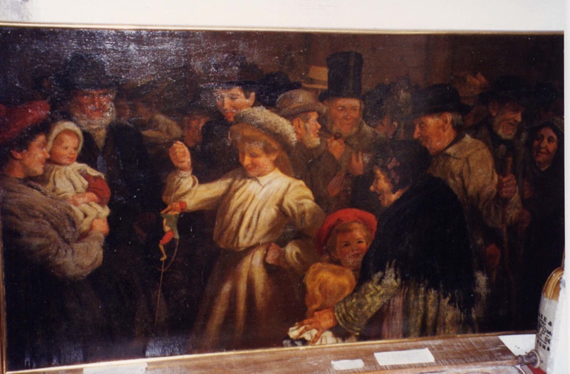 Sheard Painting before restoration; EHHTM-2009-02729 | eHive