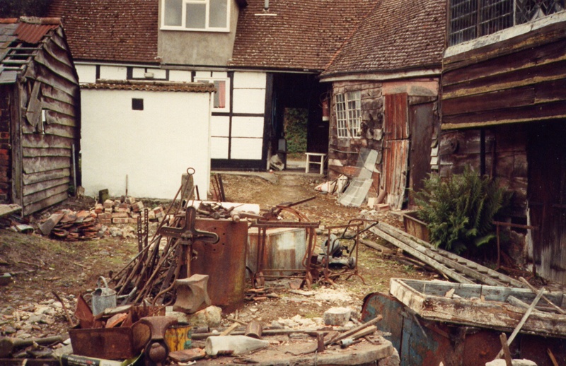 Blacksmiths shop Destroyed; EHHTM-02-732 | eHive