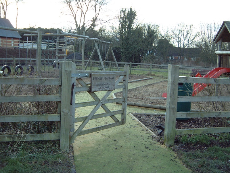 Penney Play Park entrance Gate; EHHTM-2009-00488 | eHive