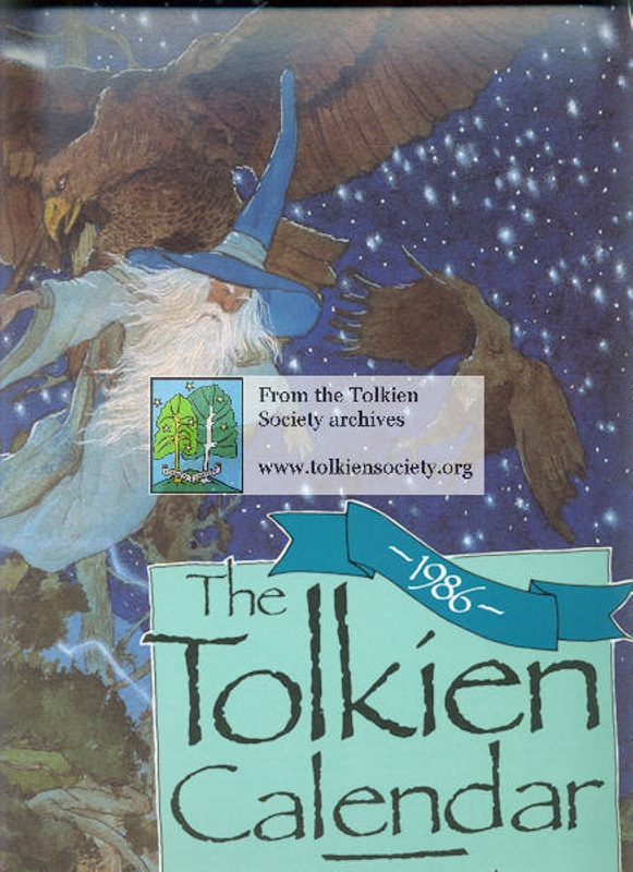 The 1986 Tolkien Calendar illustrated by Michael Hague; George, Allen ...
