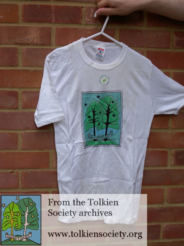 Tolkien Society T-shirt; Mike Kinnaird, Fine Design (Grimsby); 20th ...