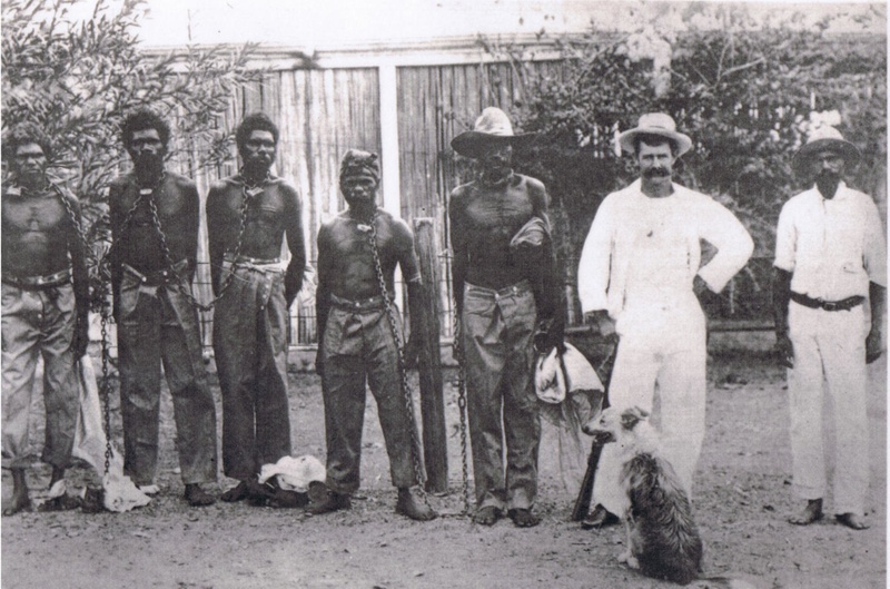 Aboriginal prisoners and escorts - dog; 7706 | eHive