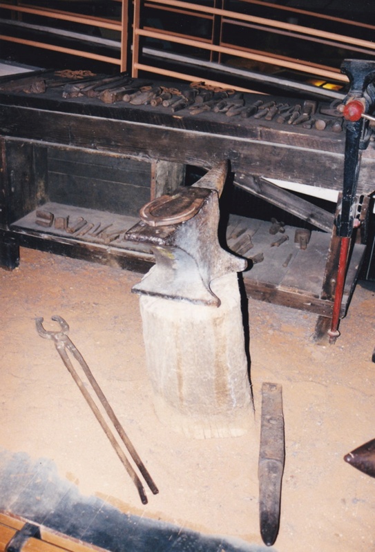 Photograph - Blacksmith Display; 1989; 16870 | eHive