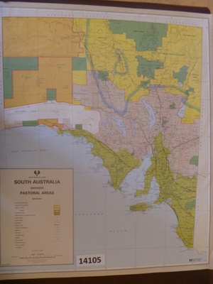 Plans - Pastoral Areas of South Australia. ; Department of Lands, South ...