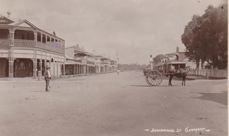 Photograph - Drummond Street, Clermont.; 1910; 13897 | eHive