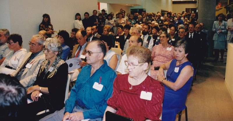 Photograph - Audience at the Dame Mary Durack Outback Art and Craft ...