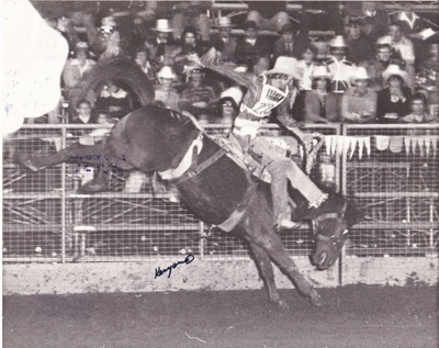 Photograph - Ray Hermann competing in the World Titles in Winton ...