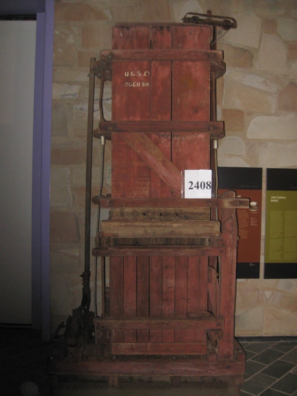 Warrego Wool press; 1930 - 1940; 2408 | eHive