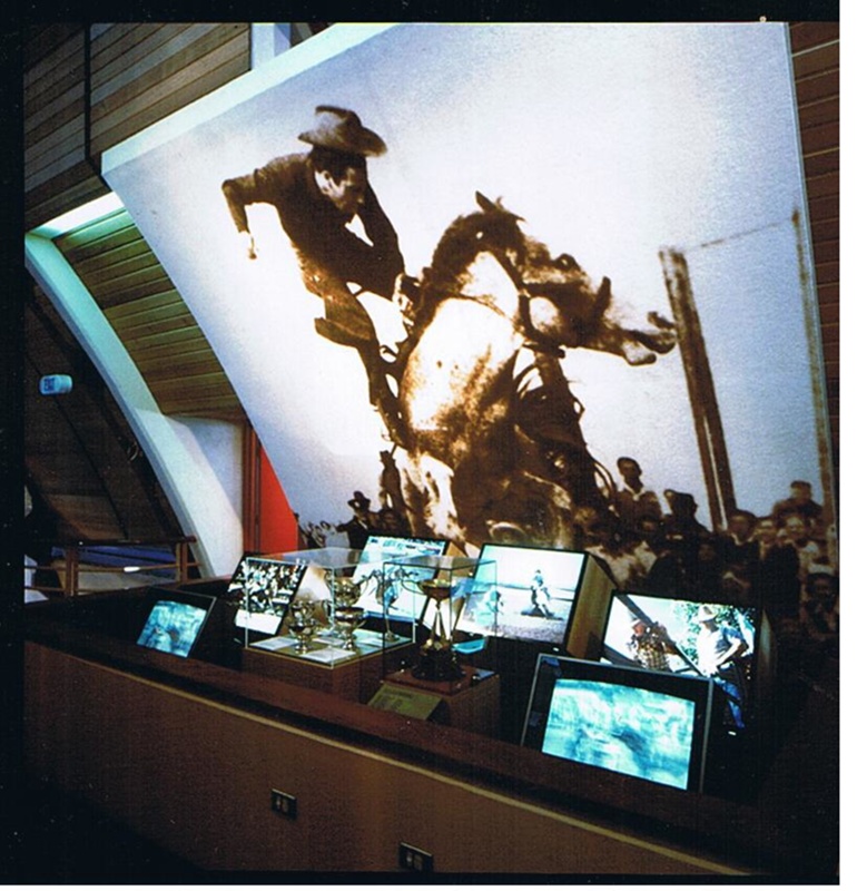 Photograph - Original Rodeo Display at Australian Stockman's Hall of ...