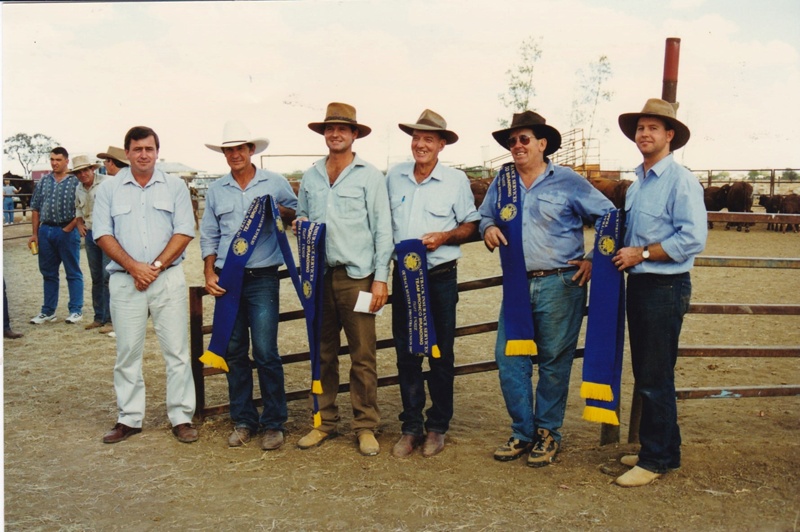 Photograph - Winning Team Muster 1996 with Trophy Donor Noel Kavanagh ...