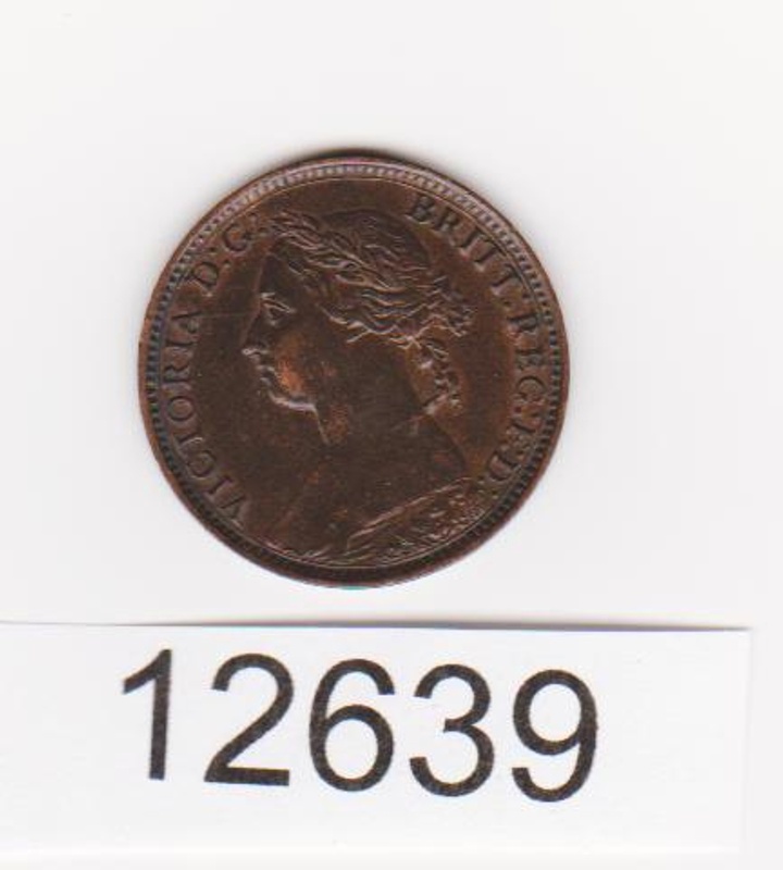 Coin - English Farthing; Royal Mint, London; 1886; 12639 | eHive