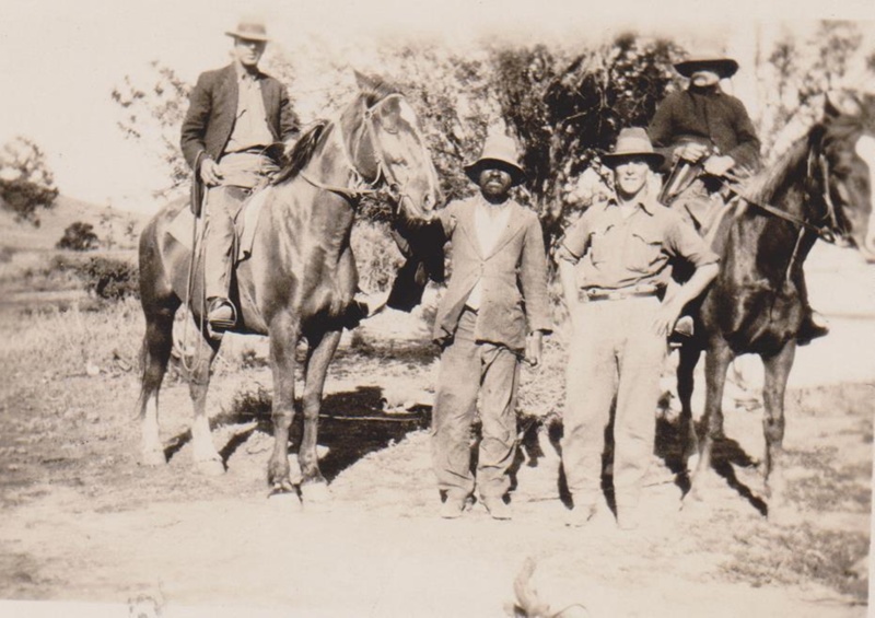 Photograph - Four stockmen. ; c 1920; 14283 | eHive