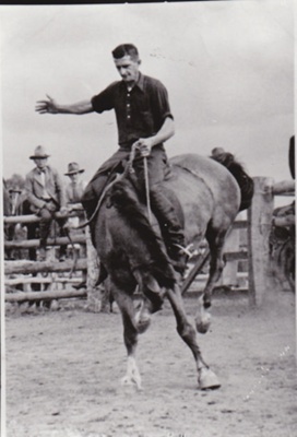 Dan Mahon - Buck Jump Rider; 1946; 15977 | eHive