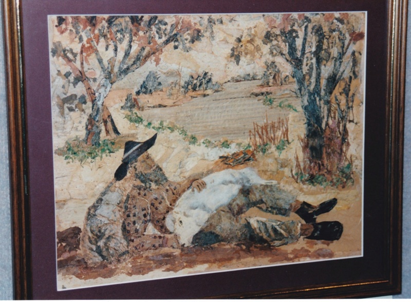 Photograph: Painting "Once a Jolly Swagman". ; 1995; 19431 | eHive