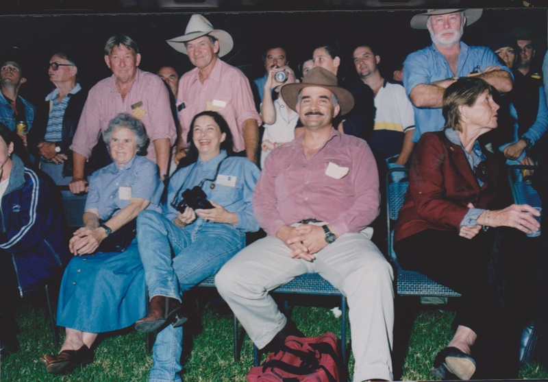 Photograph - Crowd watching the Fred Brophy Boxing Troupe. ; 2000 ...