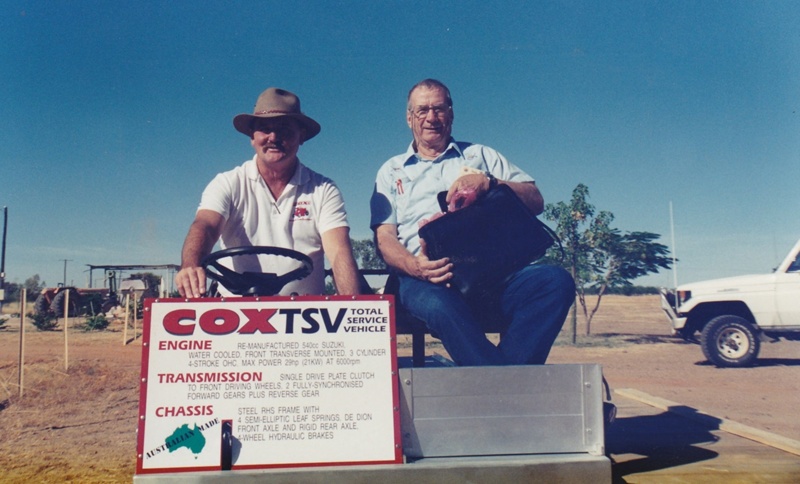 Photograph - Neville Simpson taking Boss Drover Hank Cosgrove for a ...