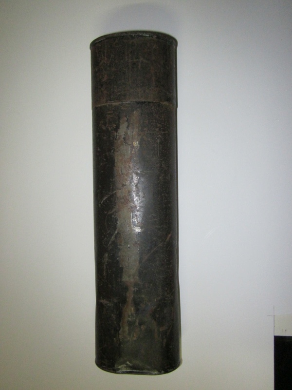 Object: Canister for storing maps. ; 1914 - 1918; HOFL 89 | eHive