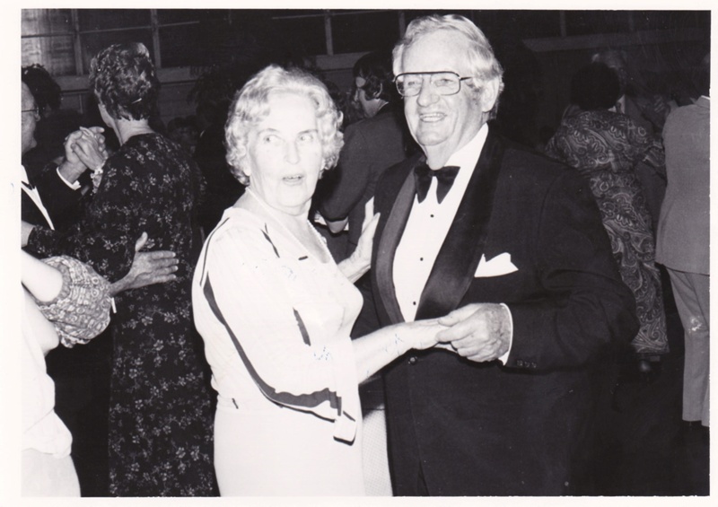 Photograph - Sir James and Lady Walker at Longreach Ball. ; 1980; 18801 ...