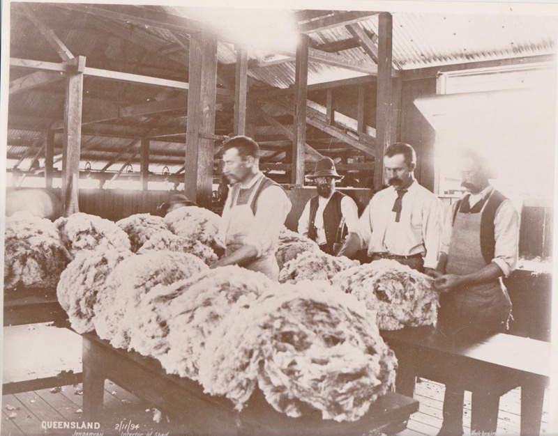 Photograph - Interior of Wool Shed ; 10358 | eHive
