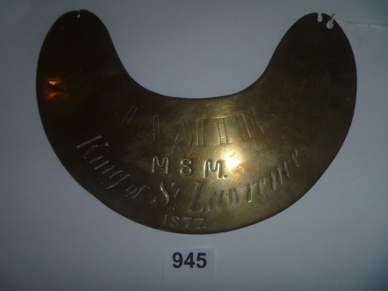 Aboriginal breast plate; 1877; 945 | eHive