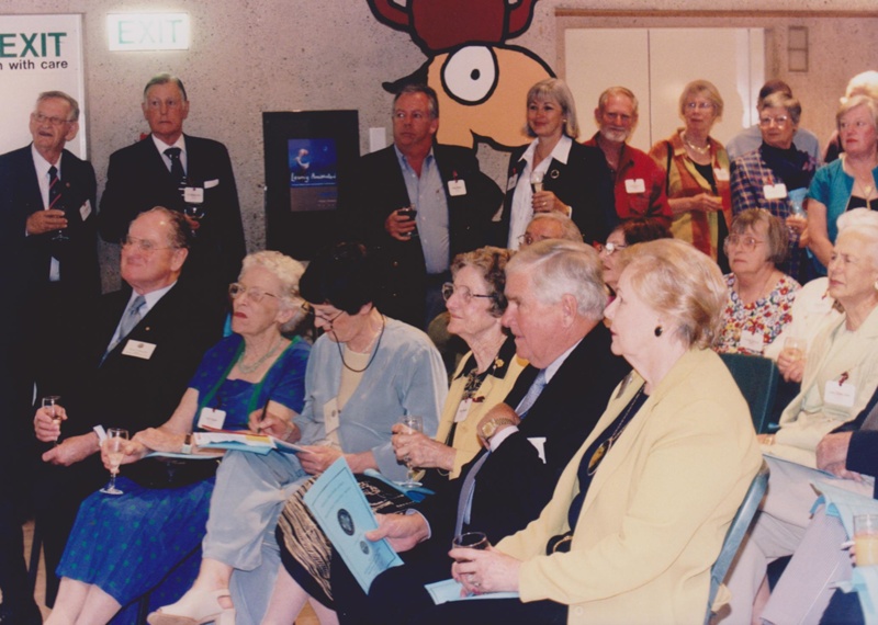 Photograph - The audience at the Dame Mary Durack Outback Art and Craft ...